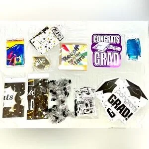Party Supplies | 13pc Graduation Decor Bundle Lot Of Assorted ...